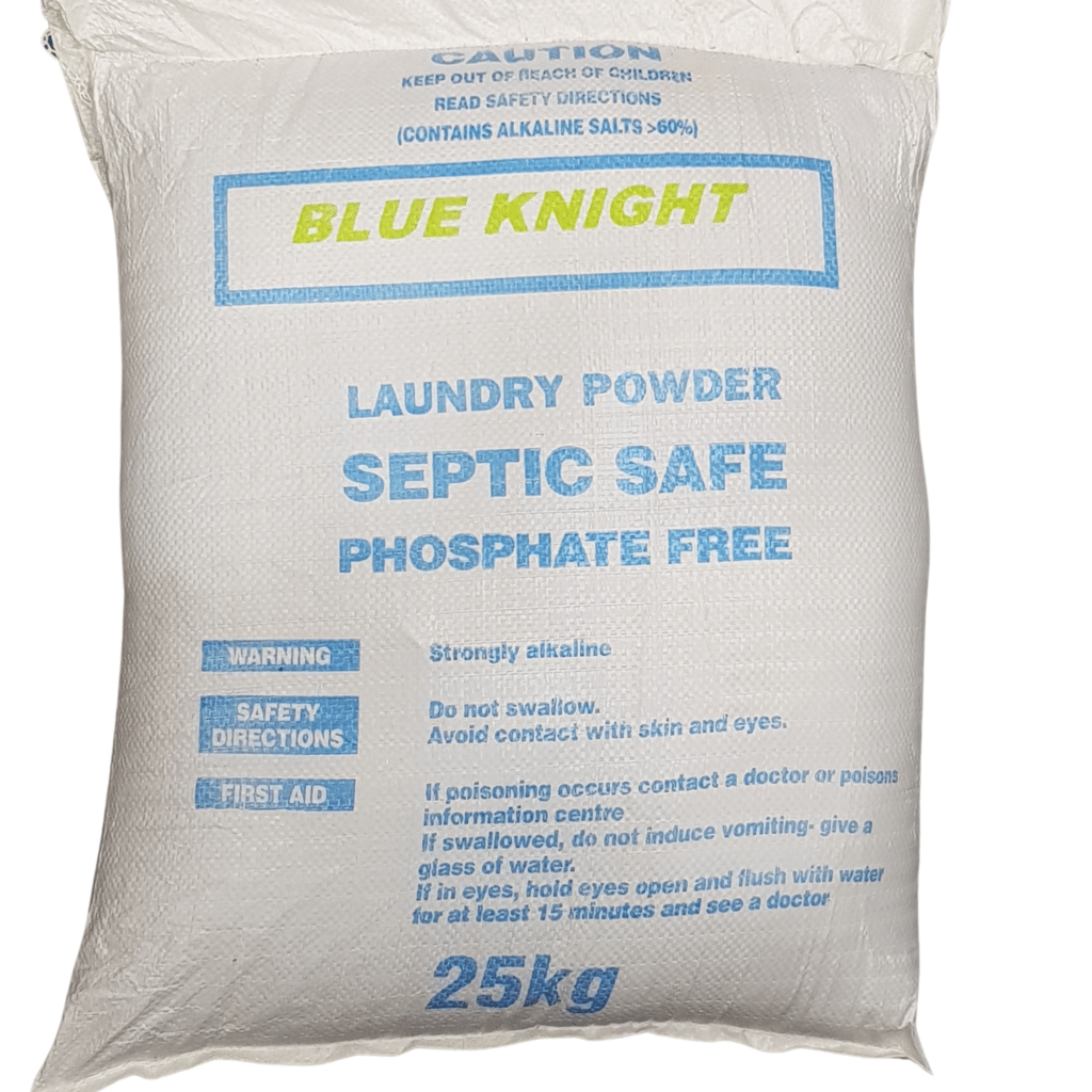 Blue Knight Laundry Powder - 25kg - Asset Cleaning Supplies