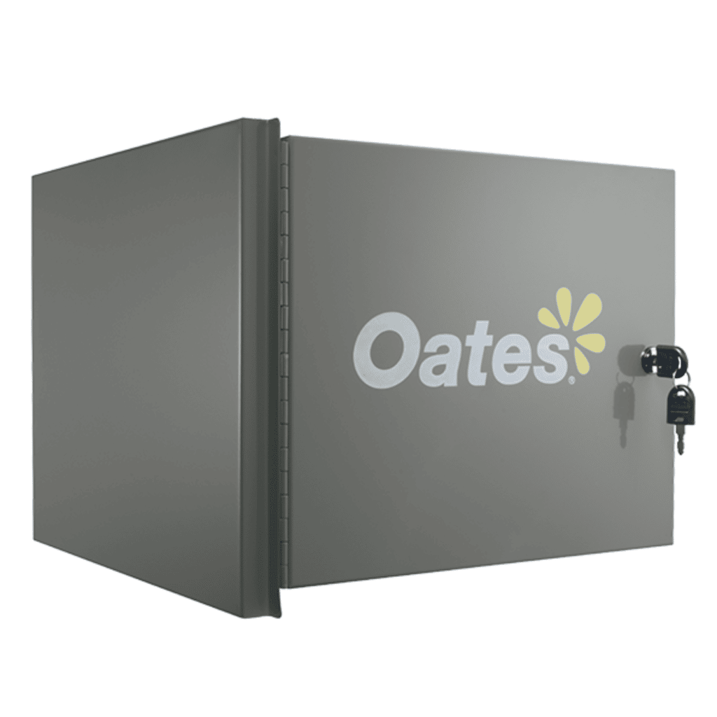 Oates Platinum Janitors Cart - Lockable Cabinet - Asset Cleaning Supplies