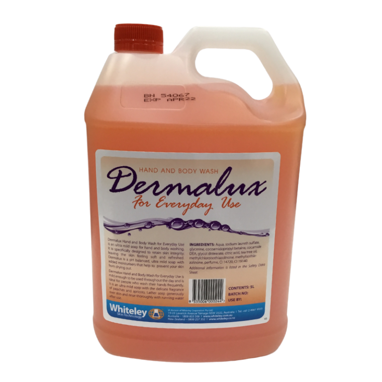 Whiteley Dermalux Hand Soap - 5L - Asset Cleaning Supplies