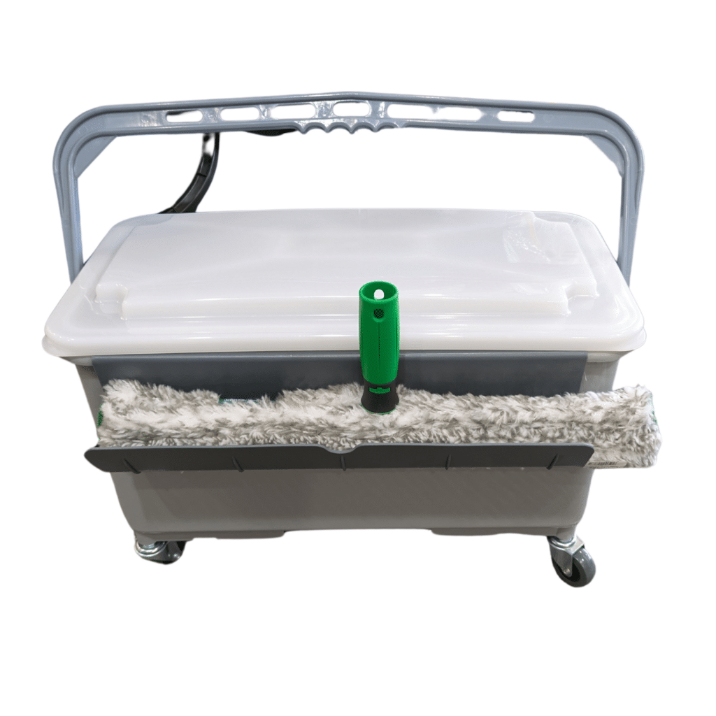 Window Cleaning Bucket with Wheels - 22Ltr - Asset Cleaning Supplies