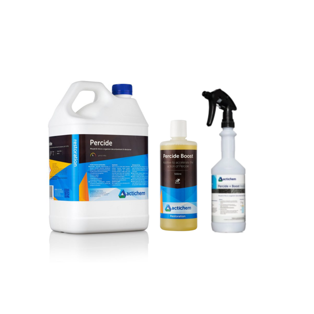 Mould Remover Kit - Percide 5L + Boost 500ml - Asset Cleaning Supplies