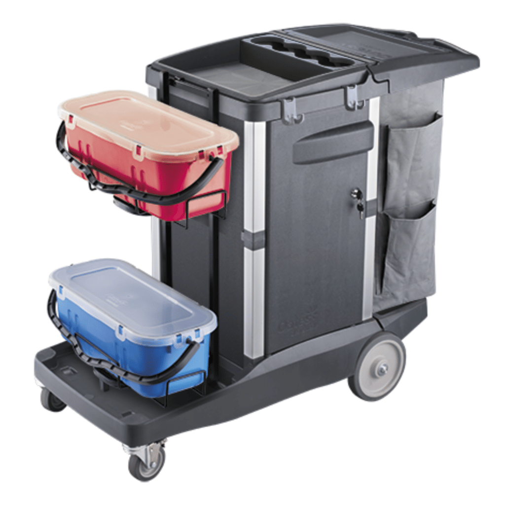 Platinum Janitors Cart Boosted - Asset Cleaning Supplies