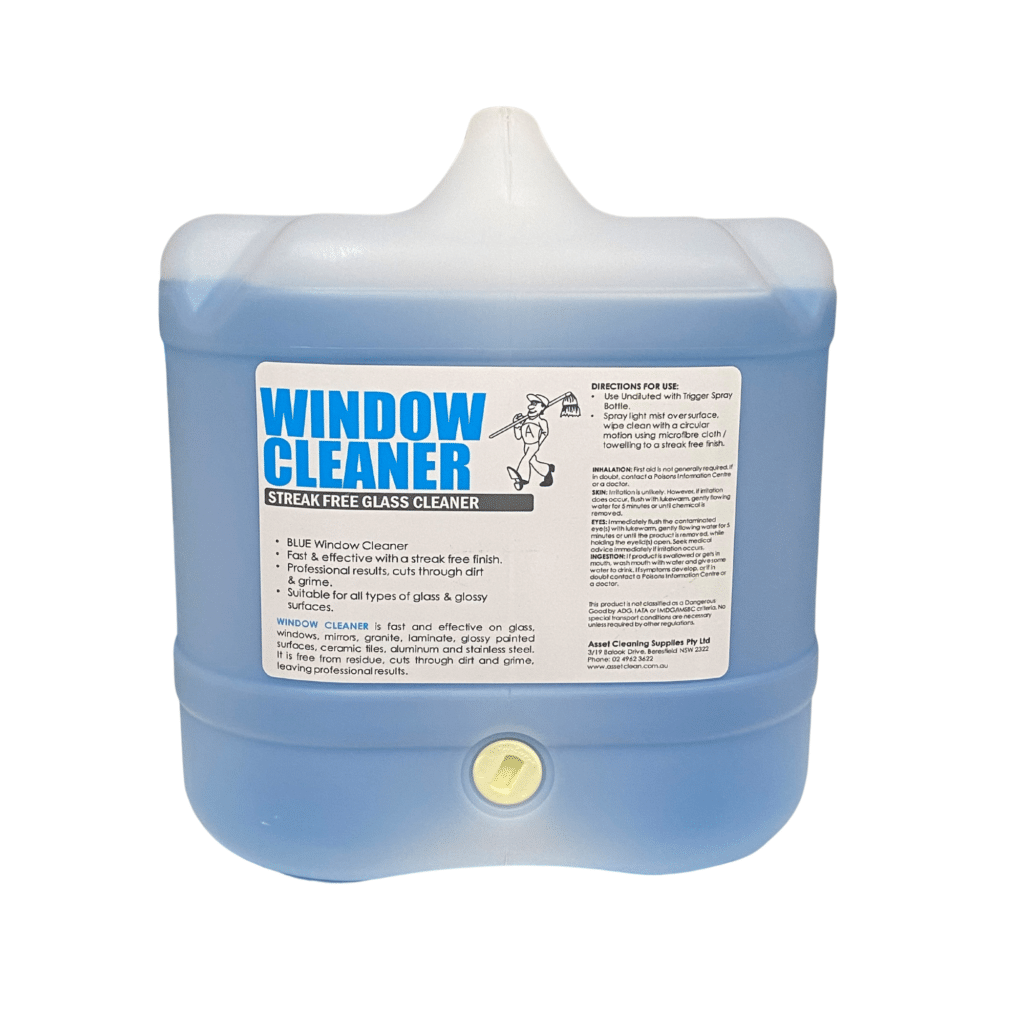 Window Cleaner Blue - 15L - Asset Cleaning Supplies