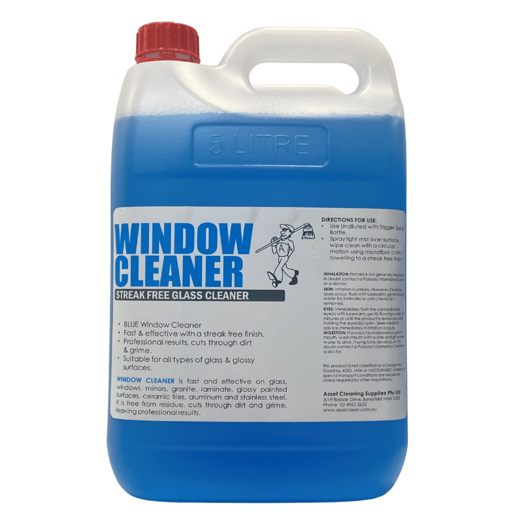 Window Cleaner Blue - 5L - Asset Cleaning Supplies