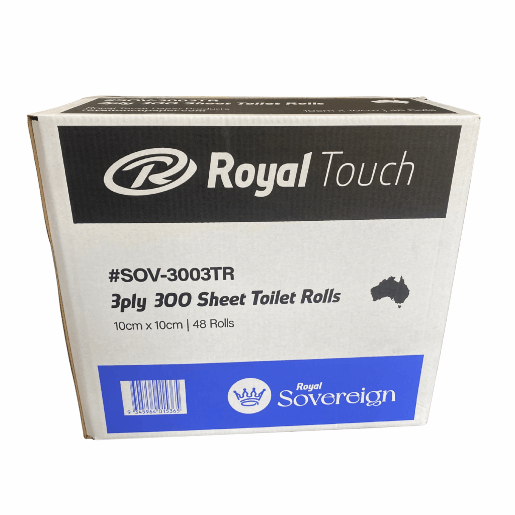 Royal Touch 300 sheet 3 ply Toilet Paper - Asset Cleaning Supplies
